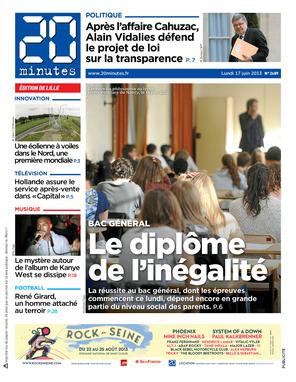 Actualité Lille du 17/06/2013